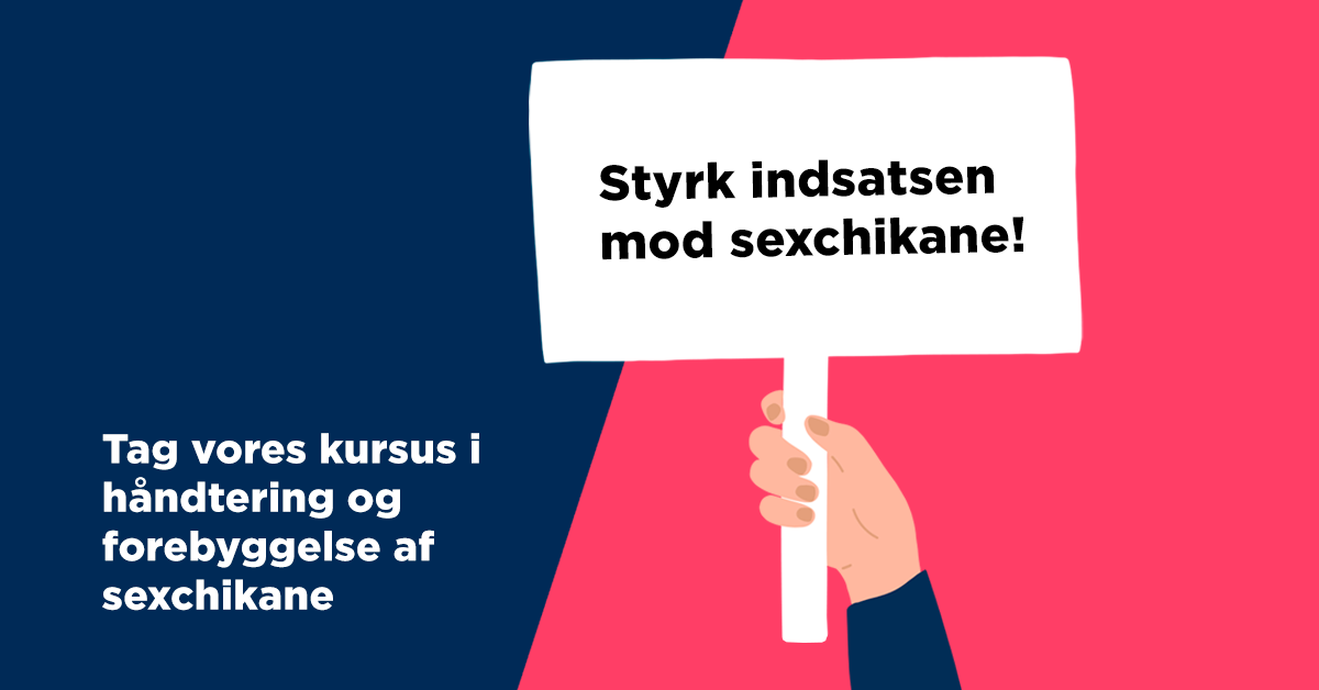 Sådan håndterer du seksuel chikane på arbejdspladsen | Stop Sexchikane